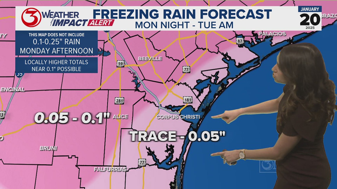 Weather Impact Alerts for freezing rain, hard freeze this week | kiiitv.com