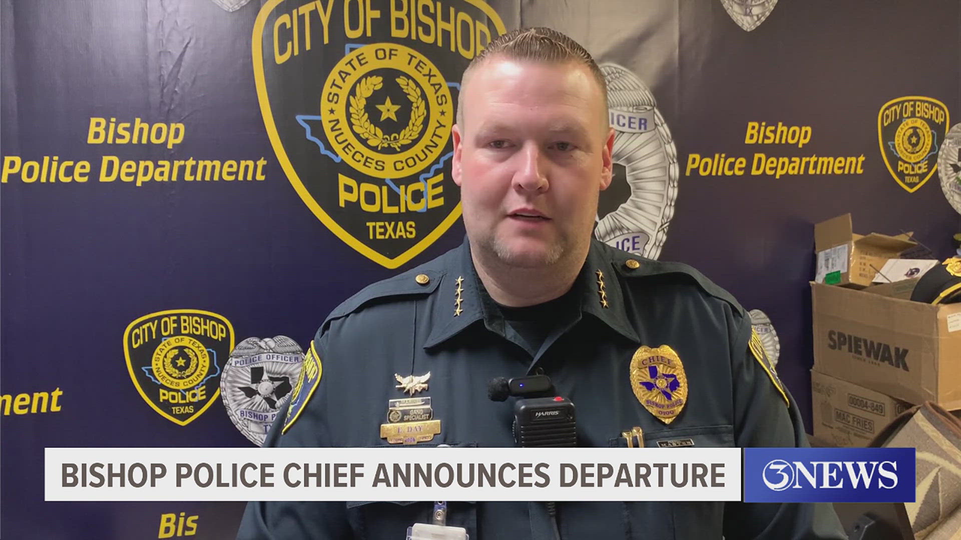 Bishop PD's Chief Day leaving department | kiiitv.com