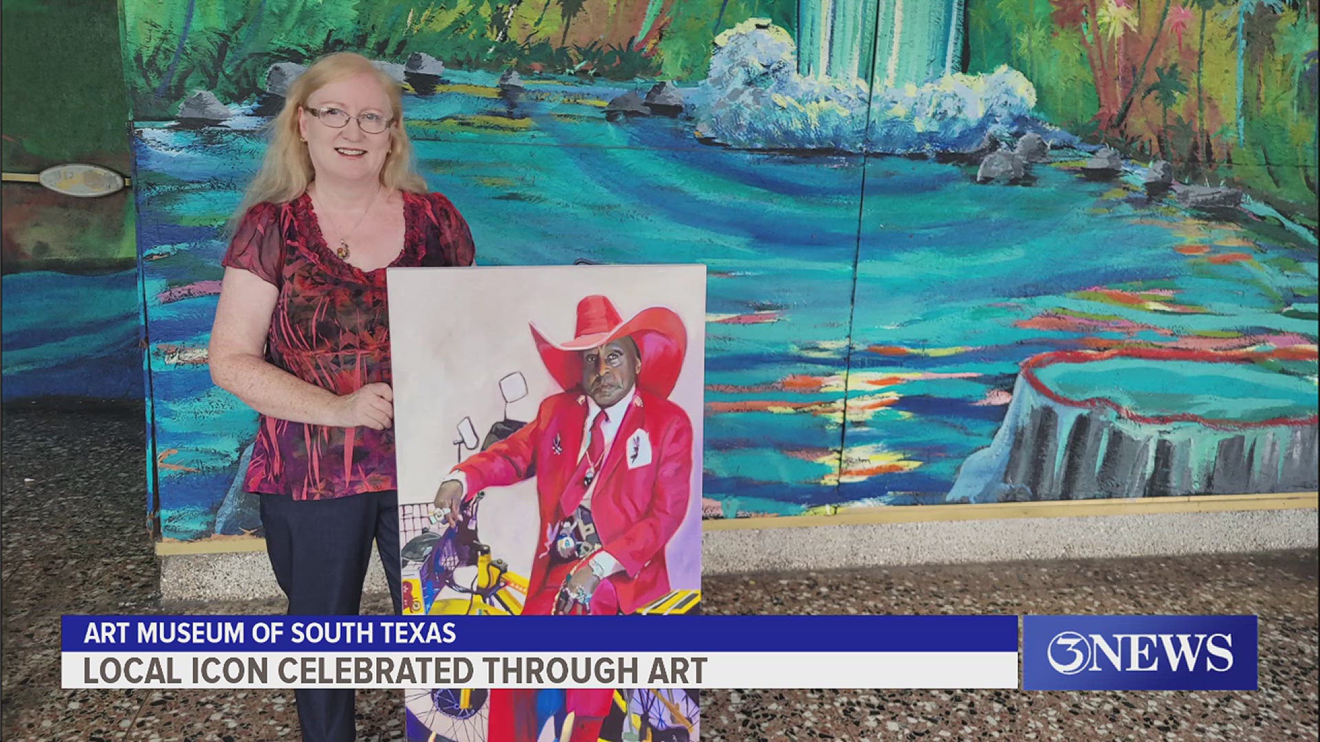 Local icon Ronnie Mathis celebrated through art | kiiitv.com