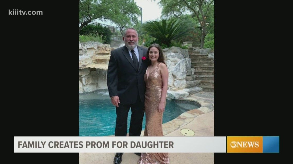 COVID-19 canceled prom for many high school seniors. One family put ...
