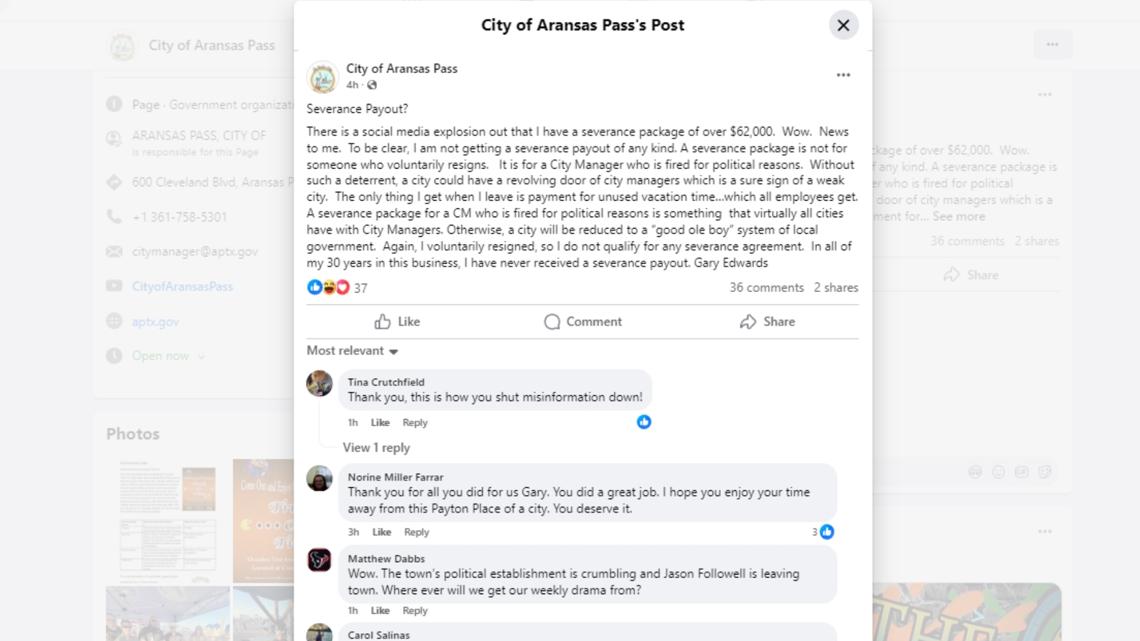 Retiring AP city manager shuts down rumors of severance payment ...