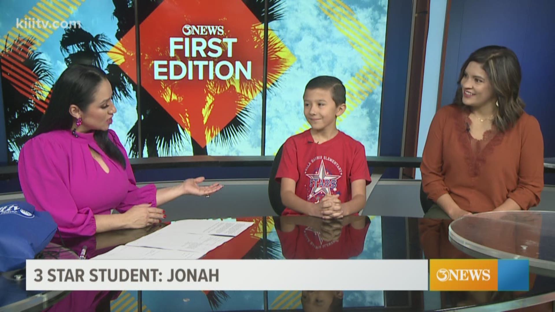3Star Student: Jonah | kiiitv.com