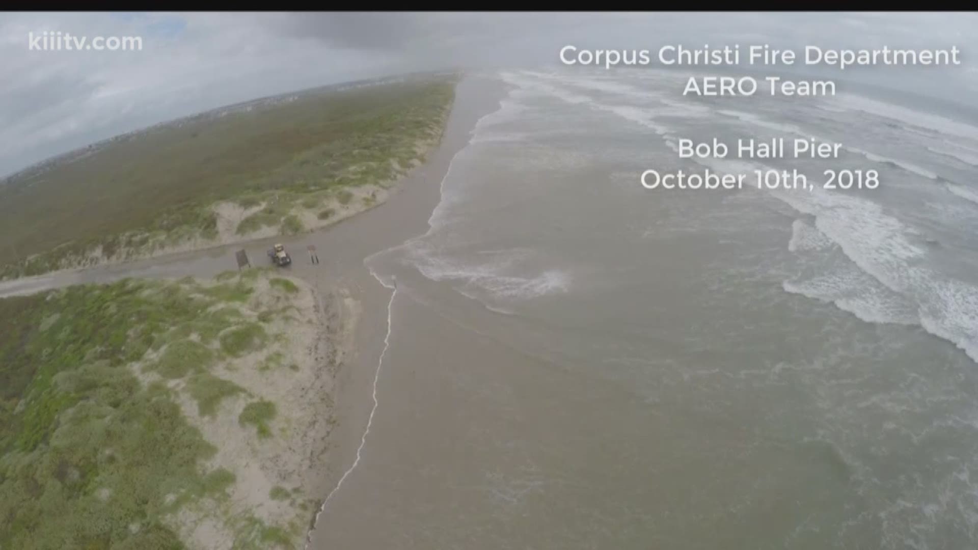 Michael causes high tides, minor sand dune erosion in Coastal Bend ...