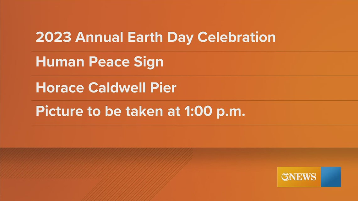 Here's how you can be part of this years Earth Day human peace sign in ...