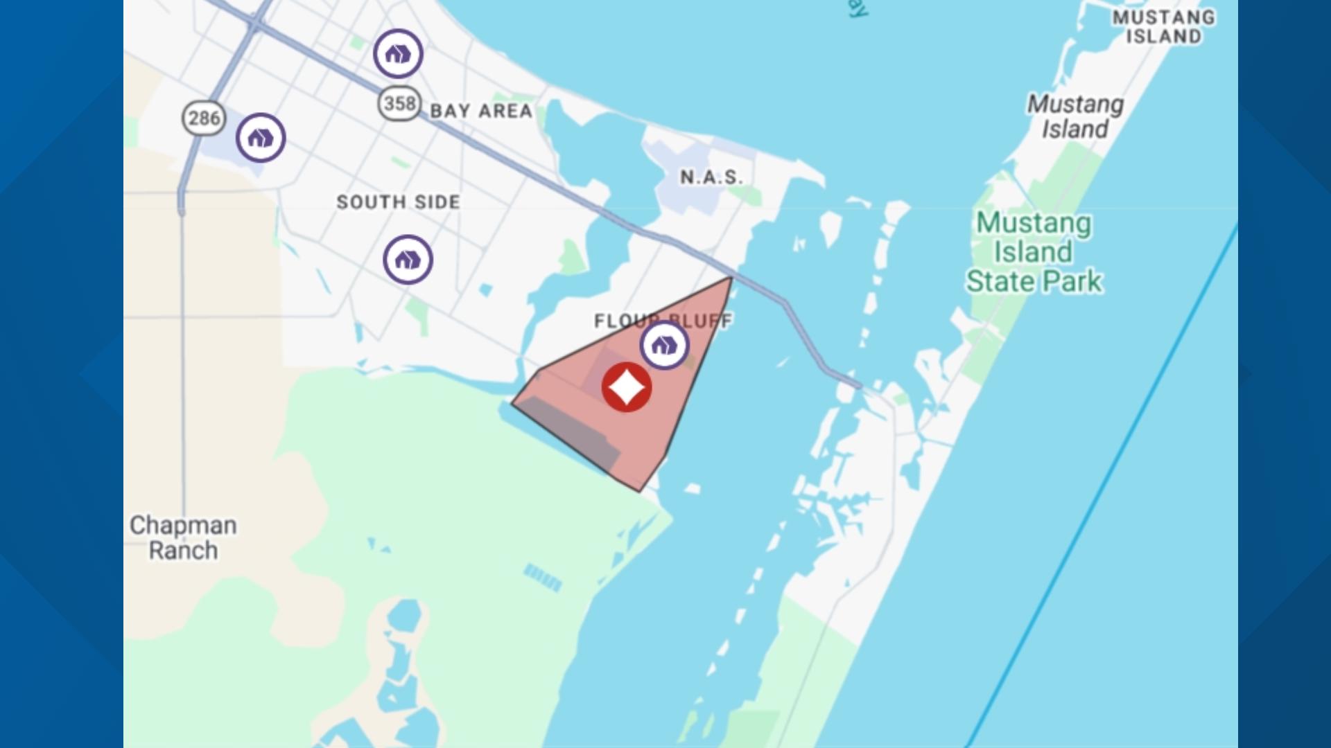 Flour Bluff power outage leaves over 2,400 residents without ...