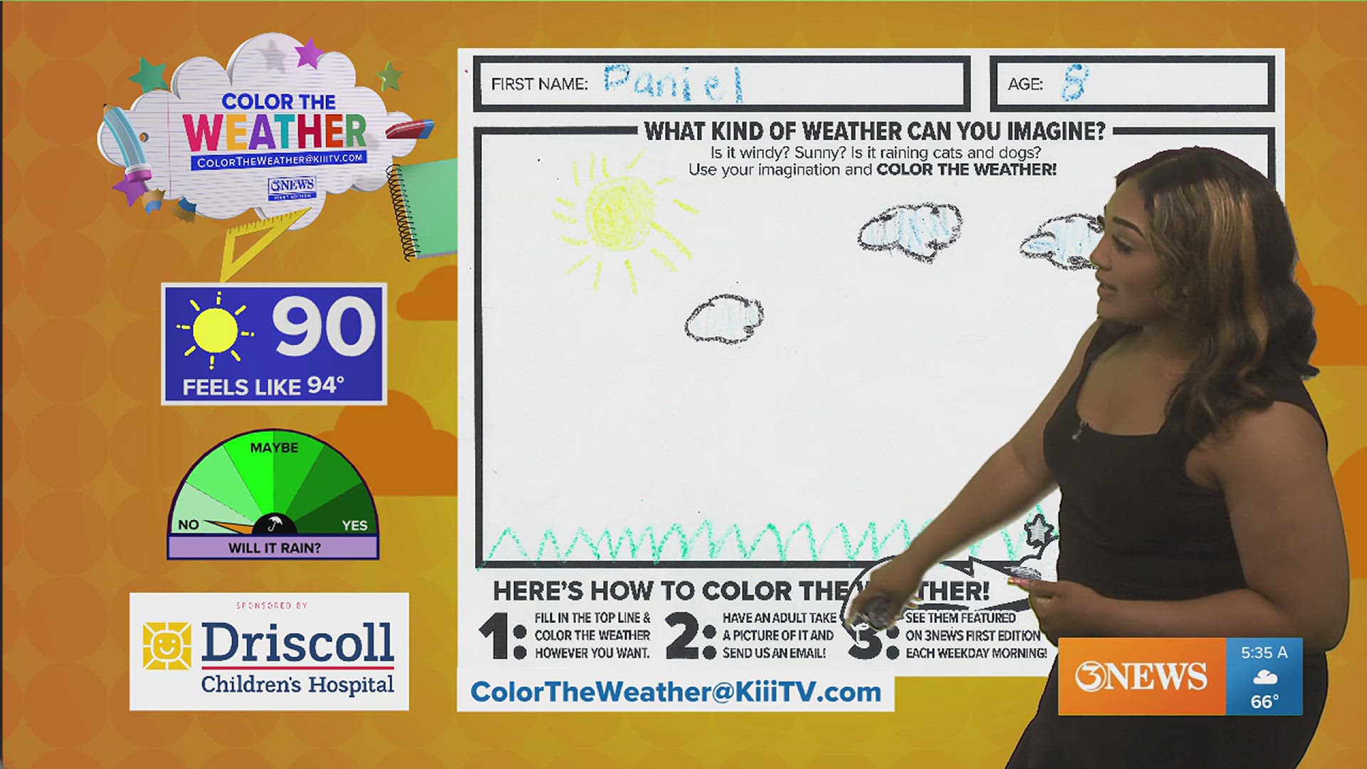 KIII's Color the Weather Highlights | kiiitv.com