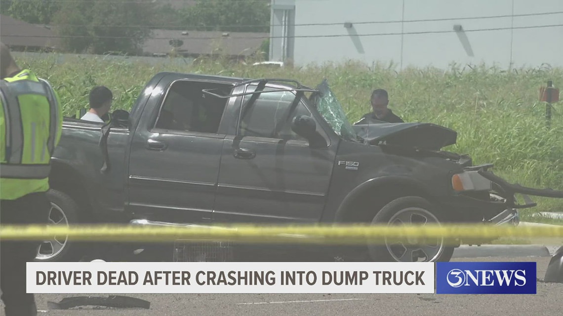 Driver dead after crashing into dump truck on Rodd Field Road | kiiitv.com