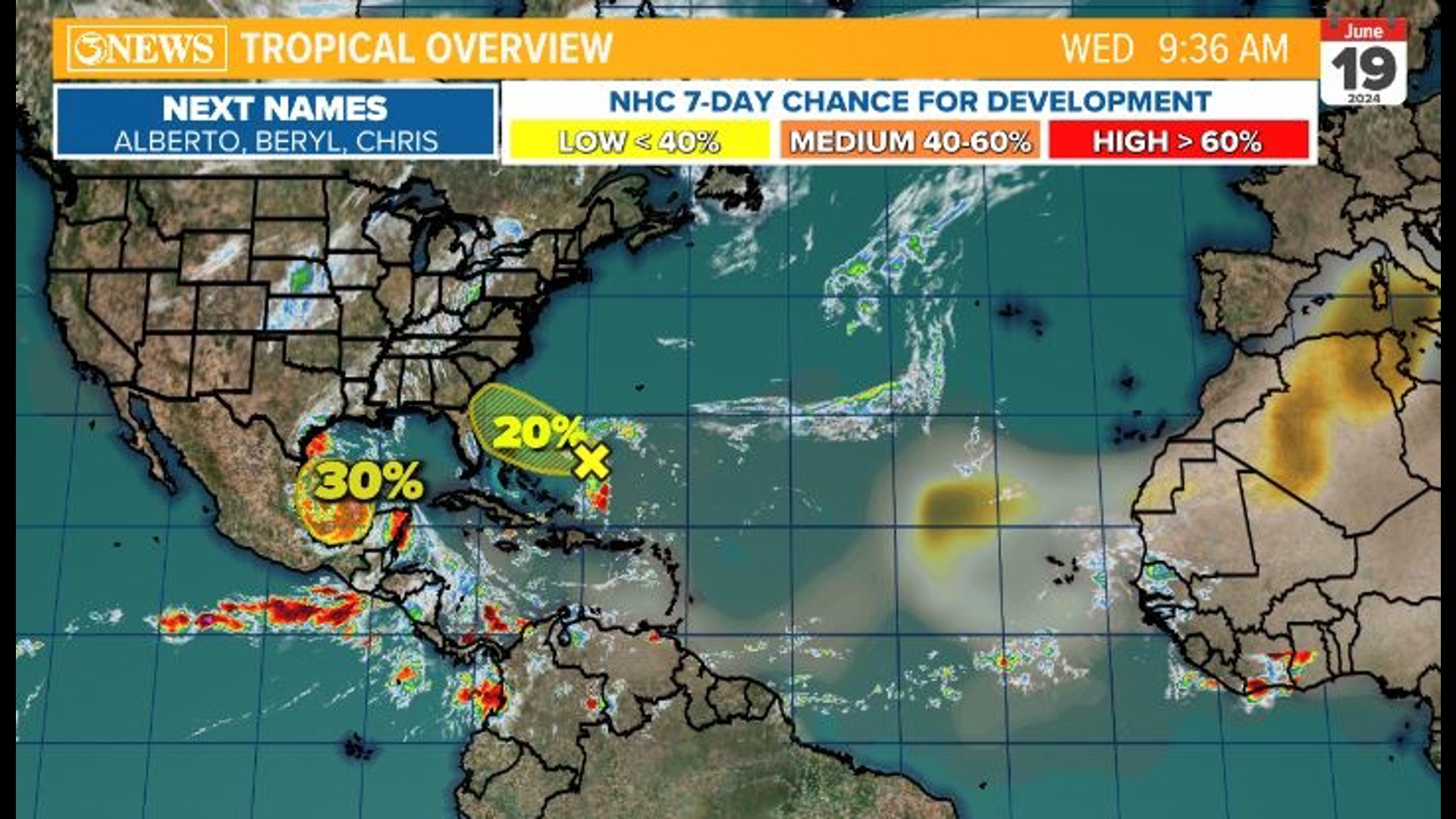 Round 2? Second, similar tropical disturbance could come next week ...