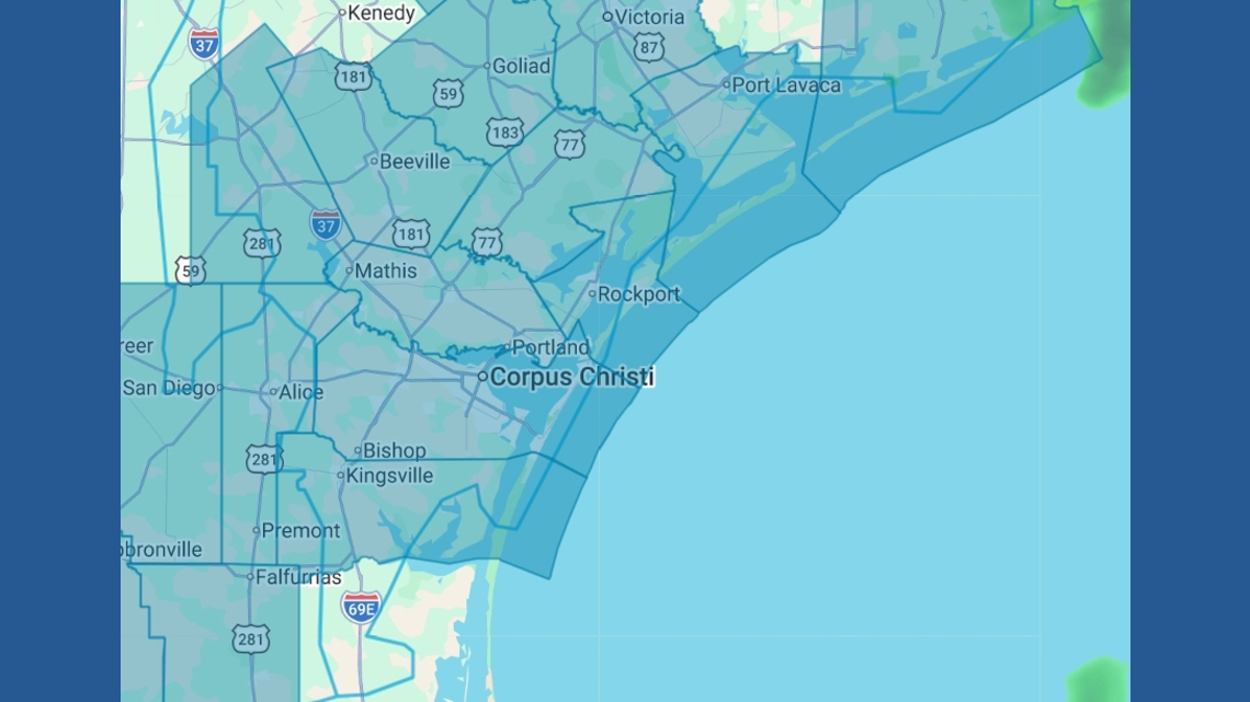 Power outages continue to drop across Coastal Bend after overnight ...
