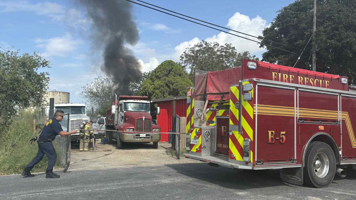 Firefighters battling house fire on Ahern Street | kiiitv.com