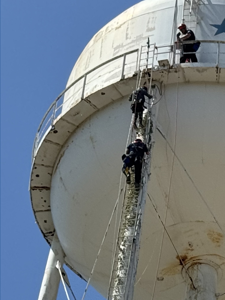 Alice firefighters rescued woman from water tower in Premont | kiiitv.com