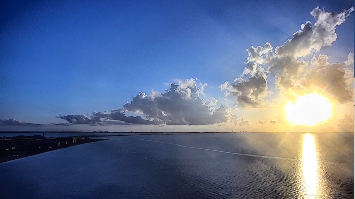 A Tuesday morning sunrise as we head into calmer conditions | kiiitv.com