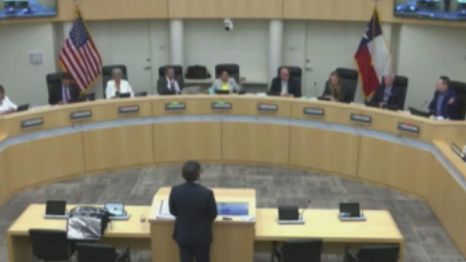 A heated dispute between councilmen Eric Cantu and Roland Barrera ...