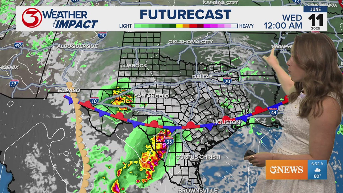 Hot today, but rainfall chances in the forecast for the rest of the ...