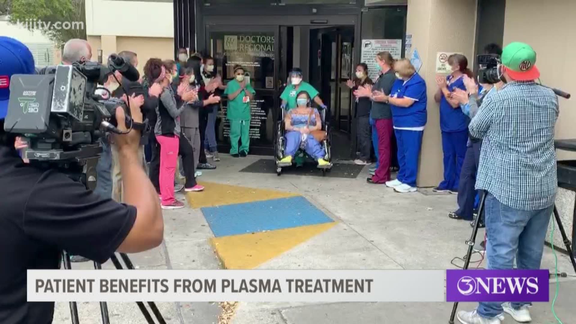 Coronavirus patient in Corpus Christi benefits from plasma treatment ...