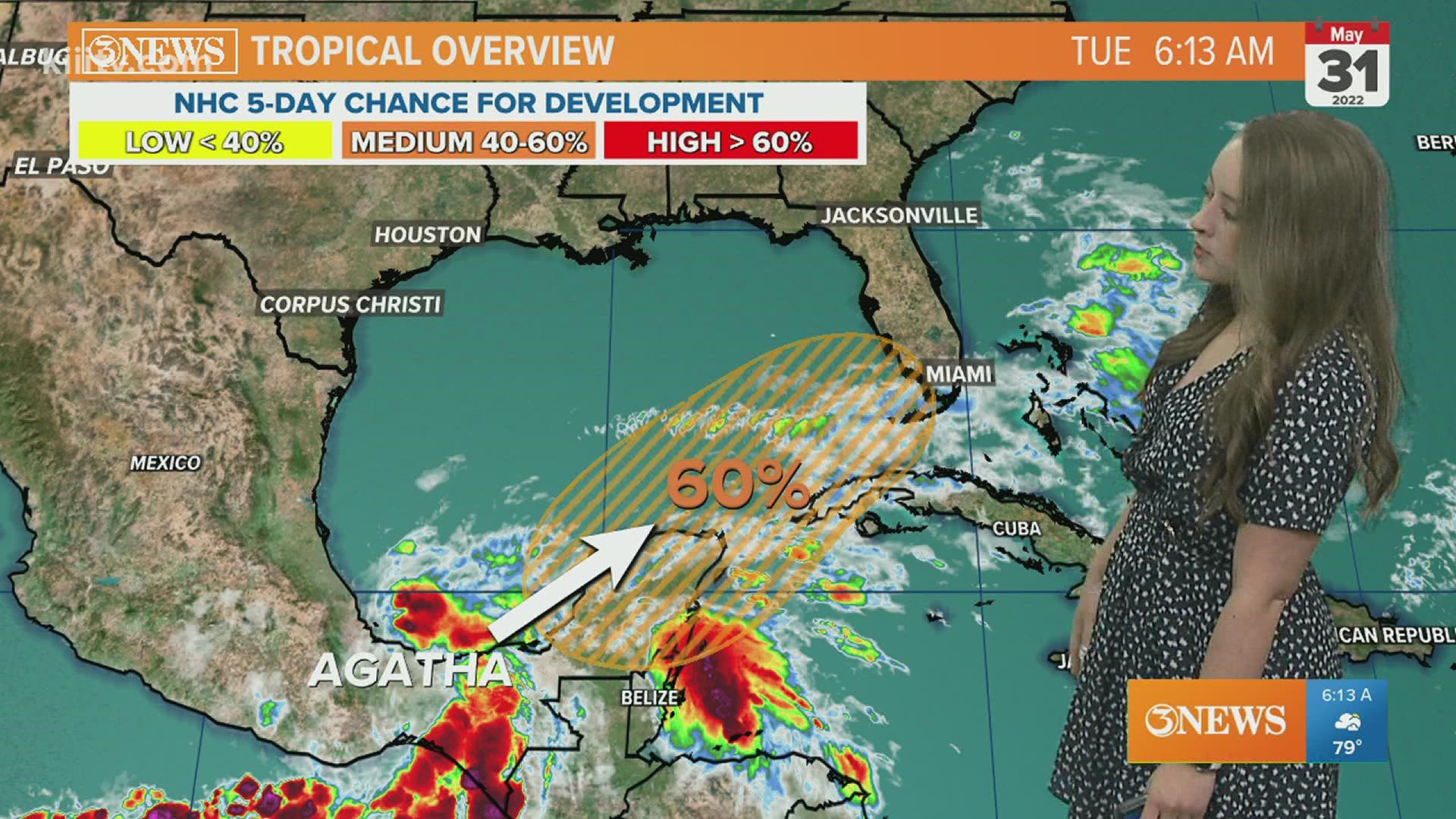 TROPICAL UPDATE Agatha Weakens Over Mexico Redevelopment Possible In
