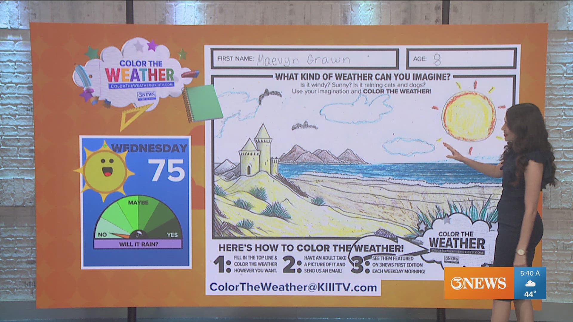 Color the Weather with Met. Kristin Walla, Jan 14 | kiiitv.com