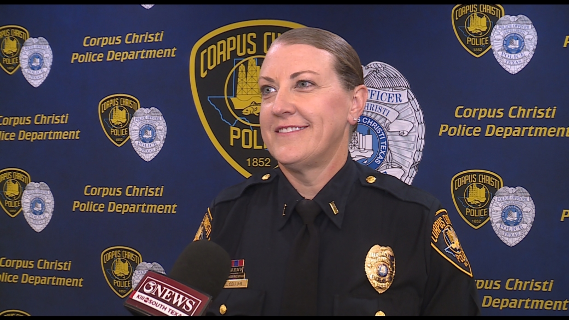 Jennifer Collier promoted to lieutenant at Corpus Christi PD | kiiitv.com