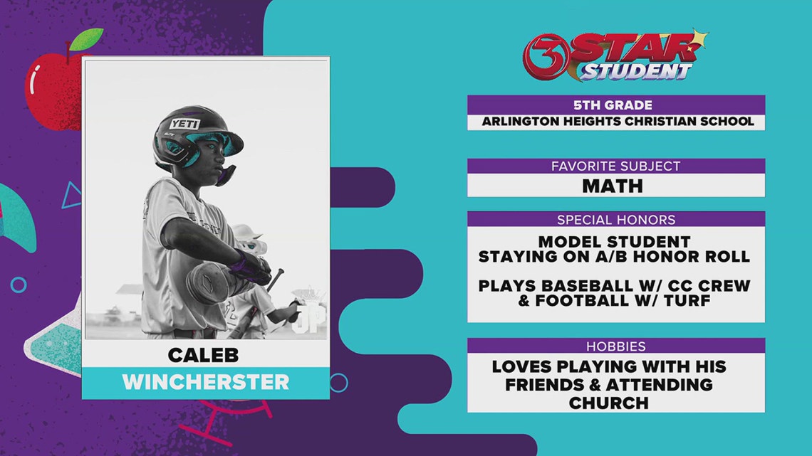 3STAR Student: Caleb Winchester | kiiitv.com