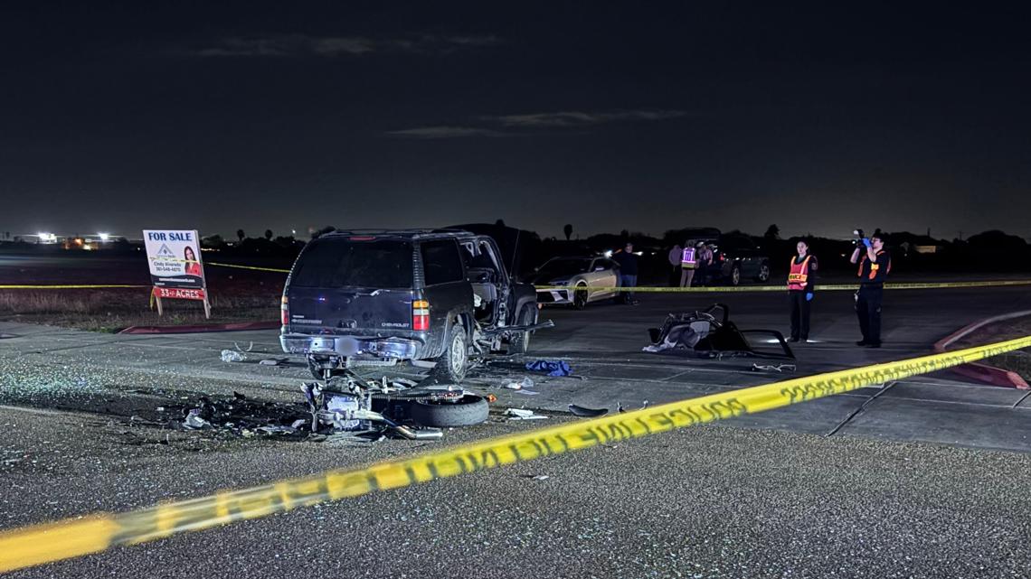 Motorcyclist dies after crash with SUV on Sunday | kiiitv.com