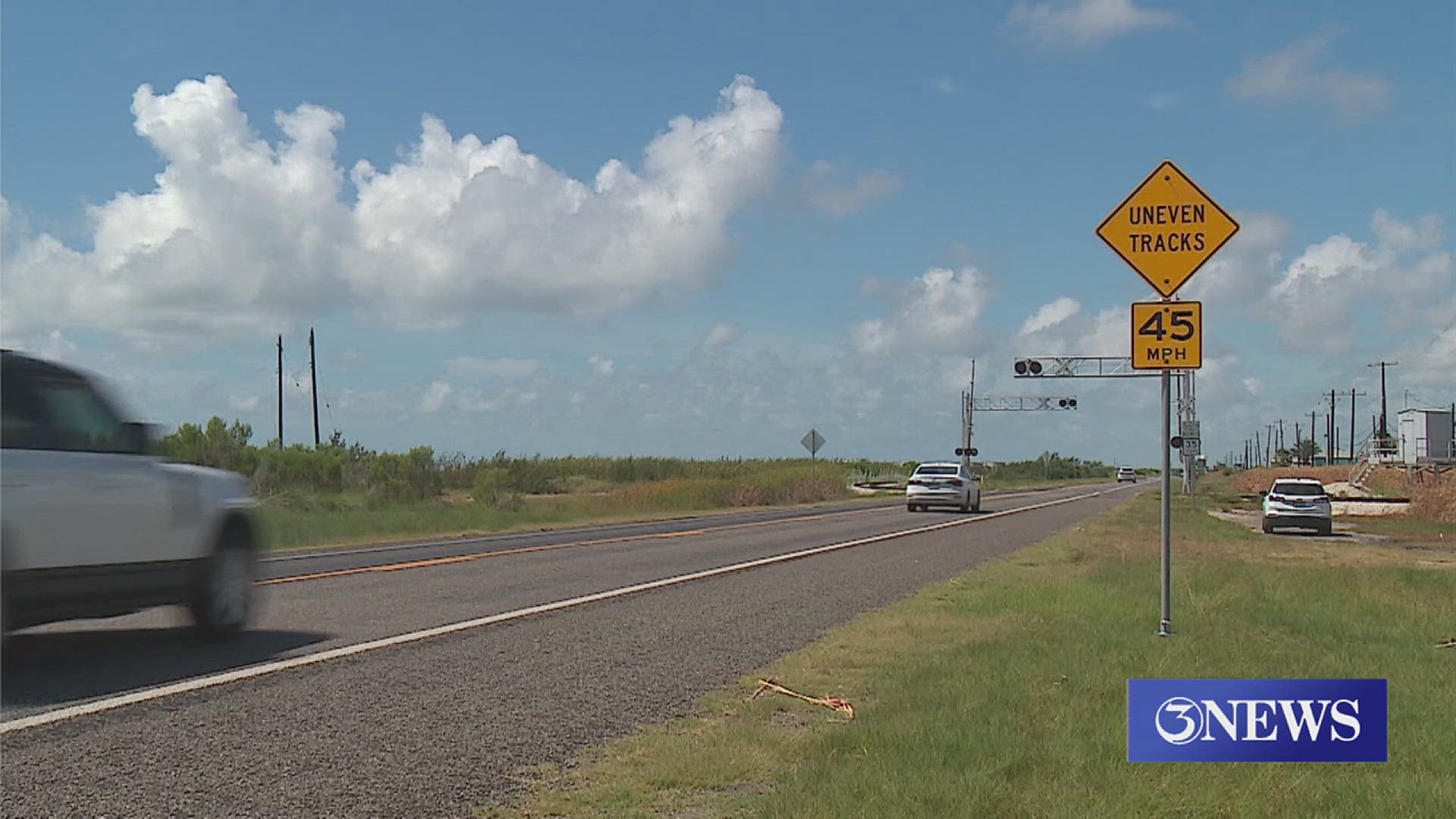UPDATE: Safety enhancements underway at railroad crossing along ...