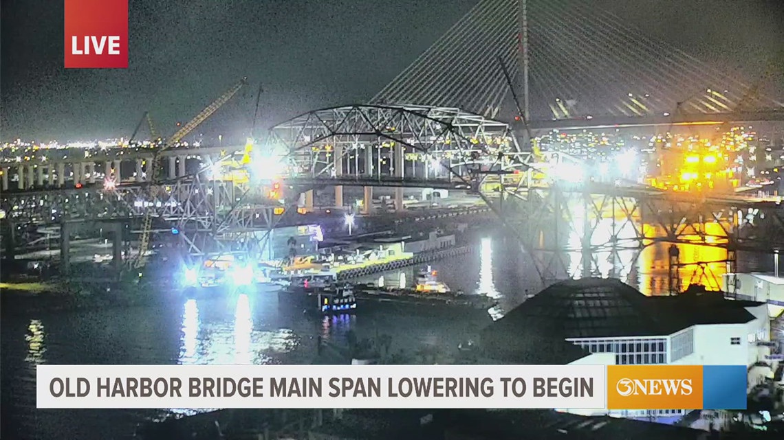 Harbor Bridge demolition continues | kiiitv.com