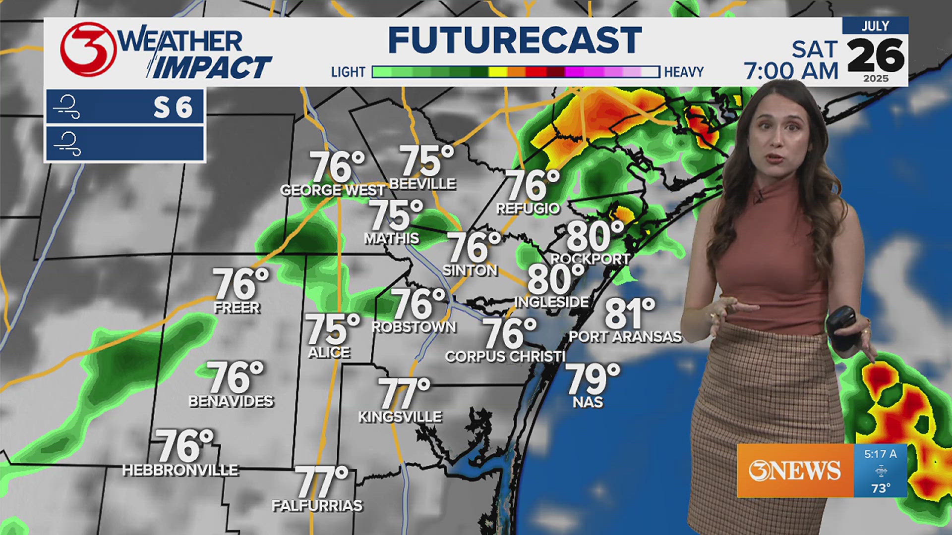Hourly Weather Forecast | Corpus Christi, Texas | kiiitv.com