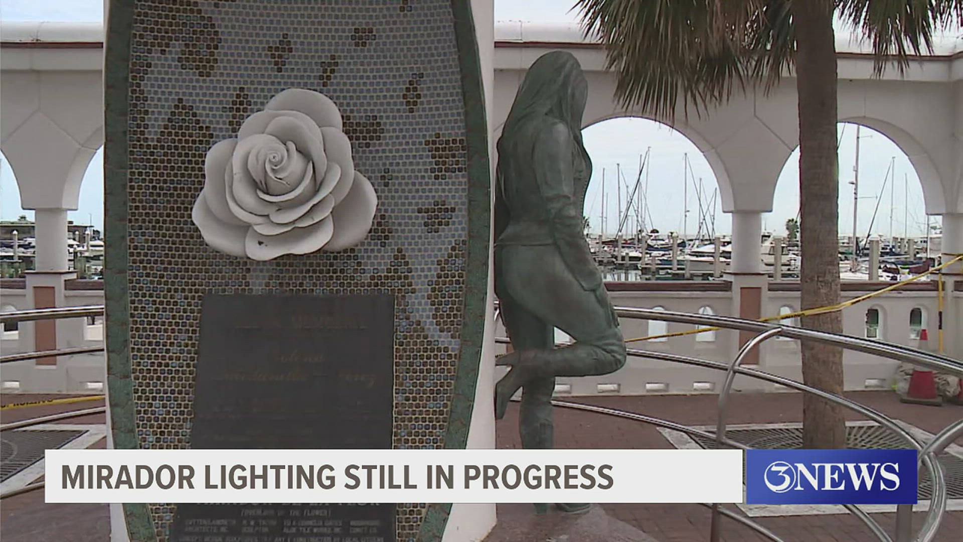 Selena statue LED lighting still in progress after expected November ...