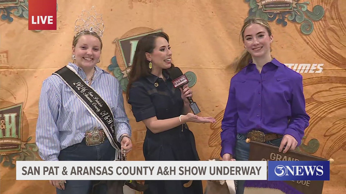 Live from the San Pat & Aransas County A&H Show! Show Queen Royalty ...