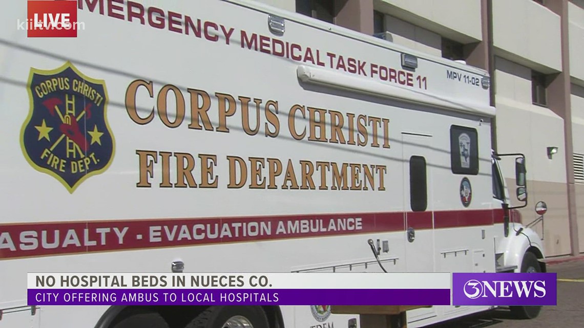 Ambulance Bus set to be deployed as temporary emergency room for non-COVID patients in Corpus ...