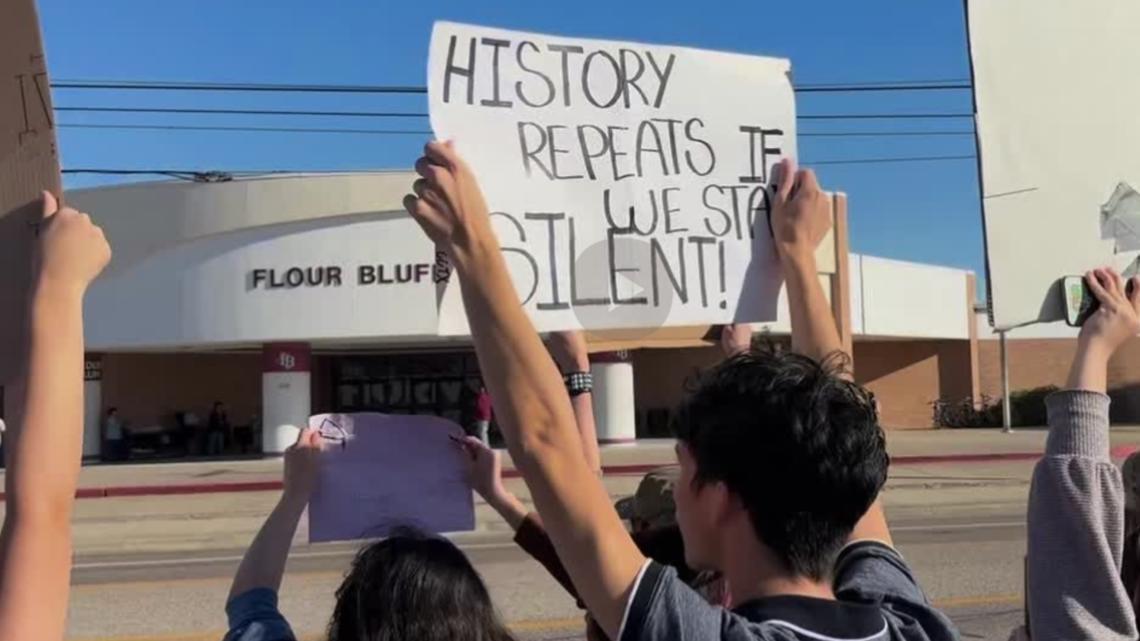 Flour Bluff ISD responds to student-led walkout at high school | kiiitv.com