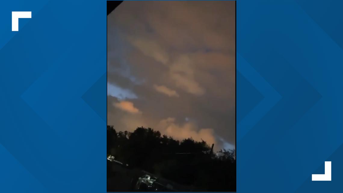 Red clouds appear in Coastal Bend sky night before Tropical Storm Alberto arrives | kiiitv.com