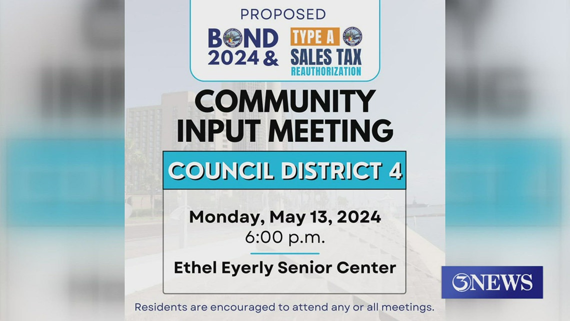 Bond 2024 public input meeting for Dist. 4 residents Monday | kiiitv.com