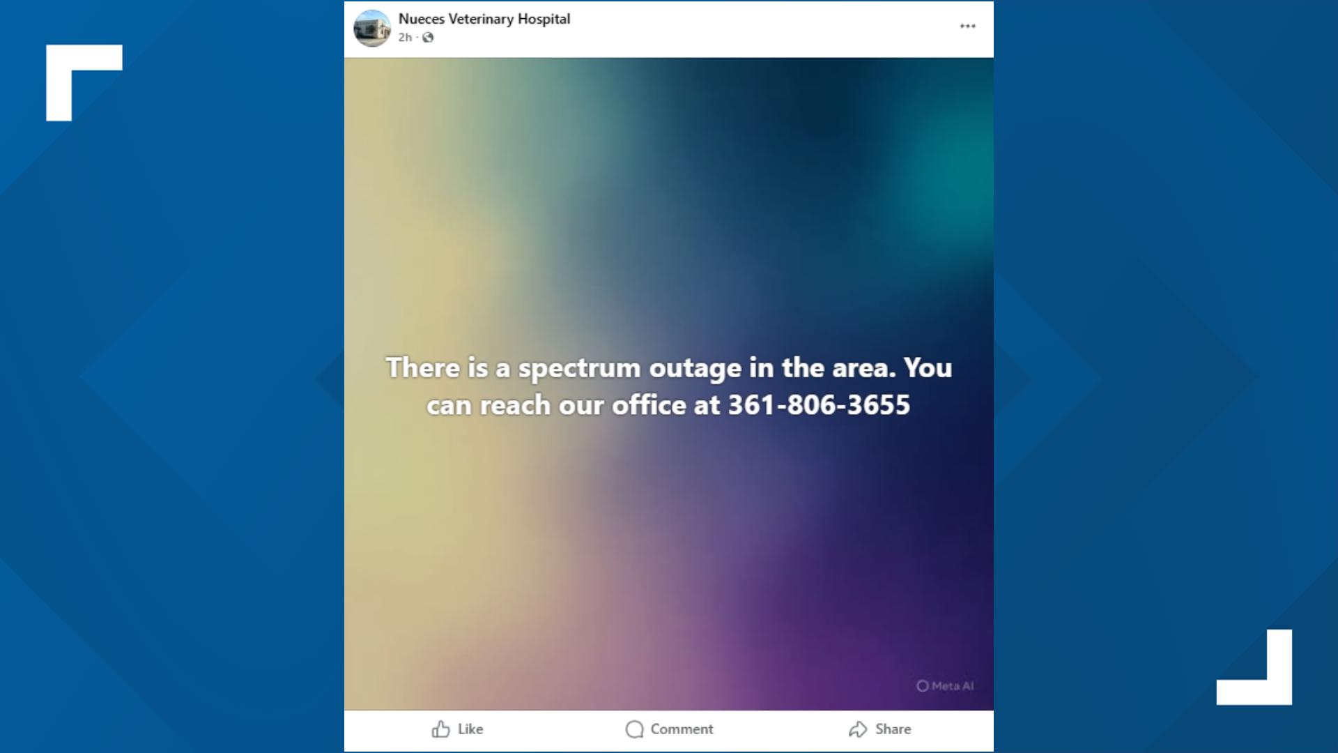 Spectrum confirms outage impacting Corpus Christi area, crews working ...