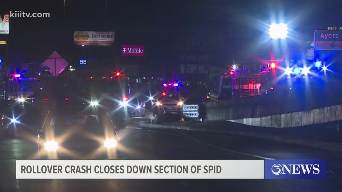 Vehicle flips, causes a multi car accident Sunday evening | kiiitv.com