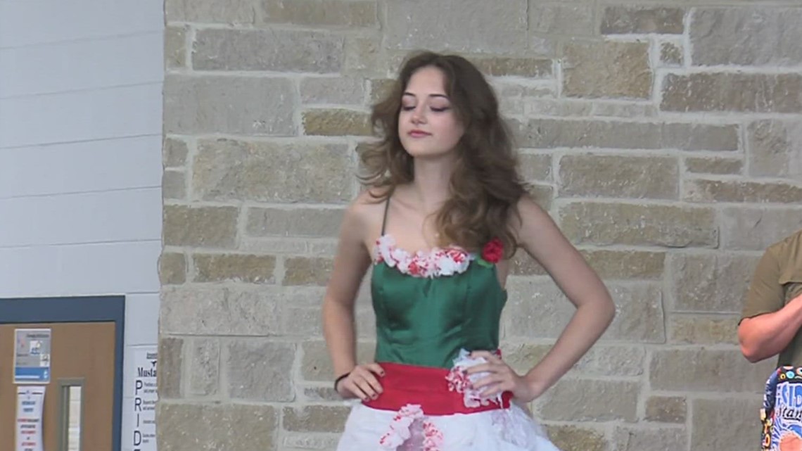 Students strut creative outfits in Trashion Fashion | kiiitv.com