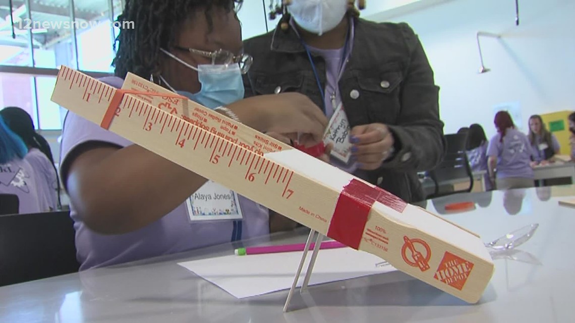 ExxonMobil employees encourage girls to become engineers at event ...