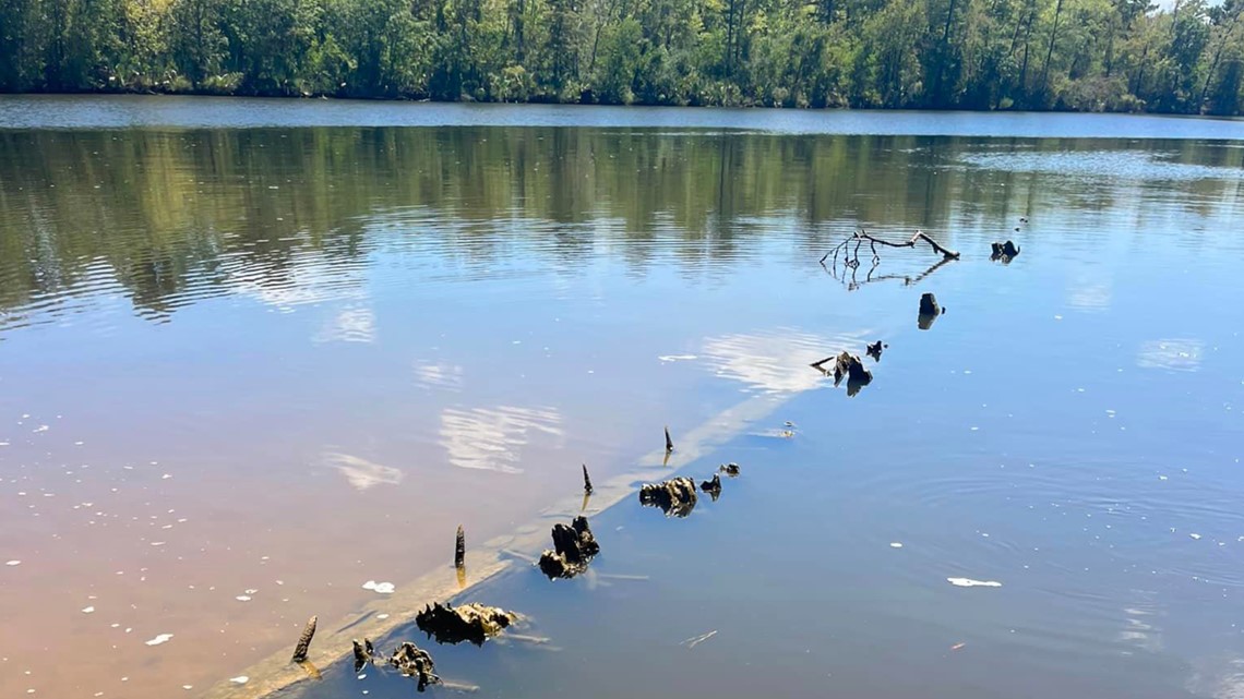 Drought reveals sunken wooden ships in Neches River | kiiitv.com
