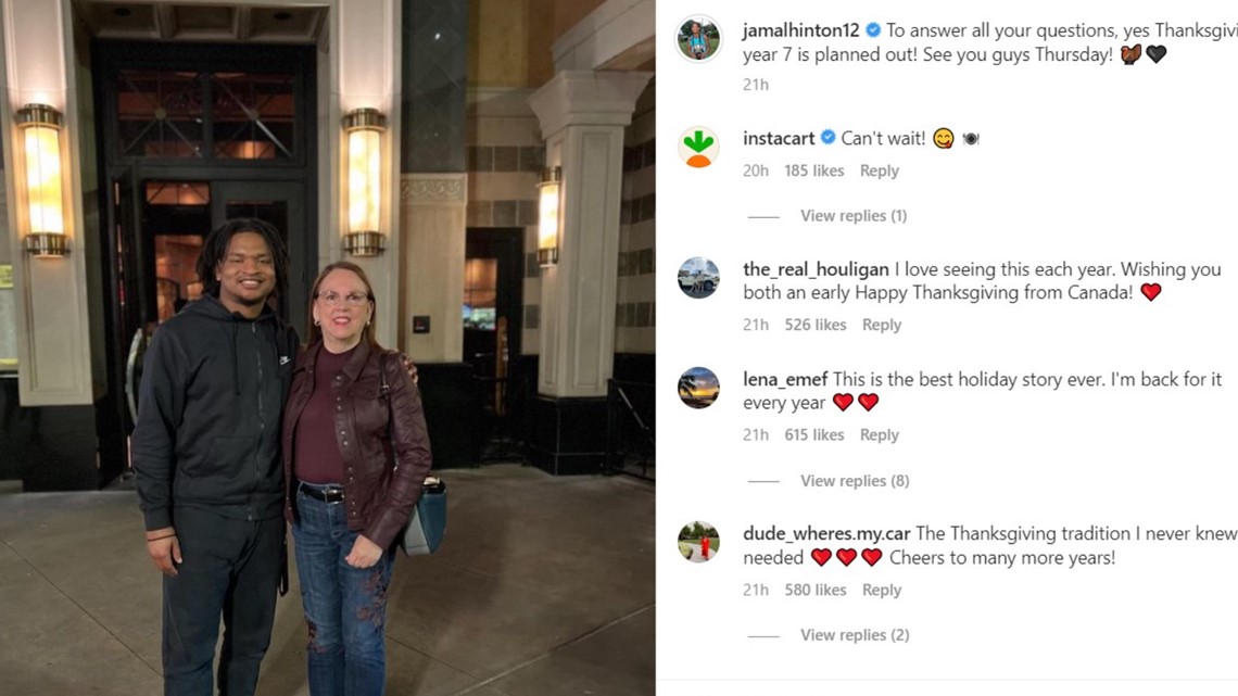 Jamal Hinton, Wanda Dench planning their 7th Thanksgiving | kiiitv.com