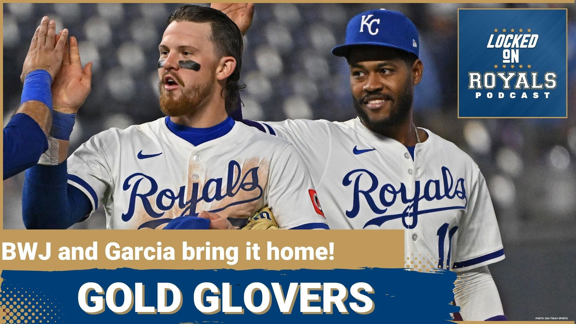 Bobby Witt Jr and Maikel Garcia win the Gold Glove Award | Kansas City Royals podcast | kiiitv.com