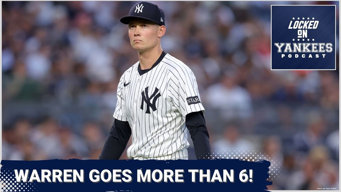 Will Warren LASTS more than six innings as New York Yankees try to get ...