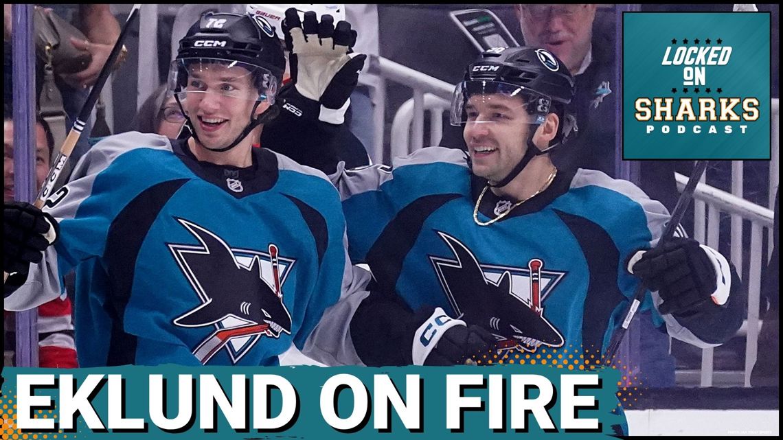 Sharks 2nd Line EXPLODES with Eklund, Wennberg, and Kurashev LEADING ...