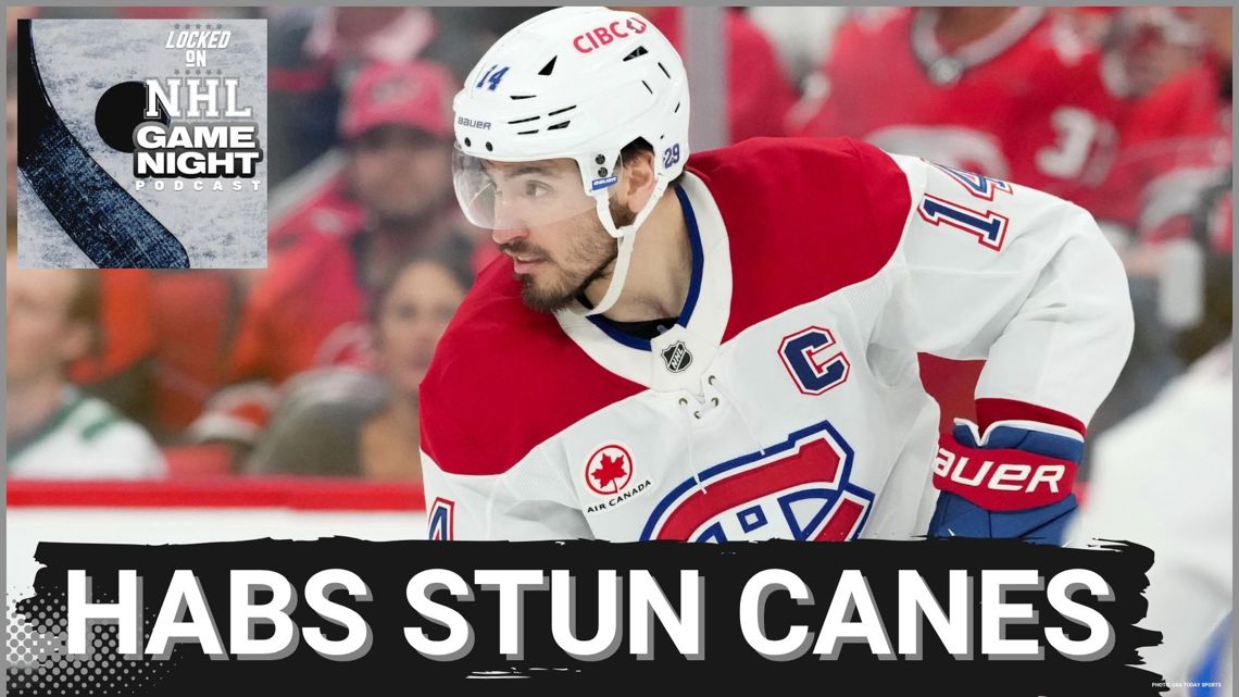 GAME NIGHT: Habs EXPLODE in opening period at Carolina. Rusty CANES can ...