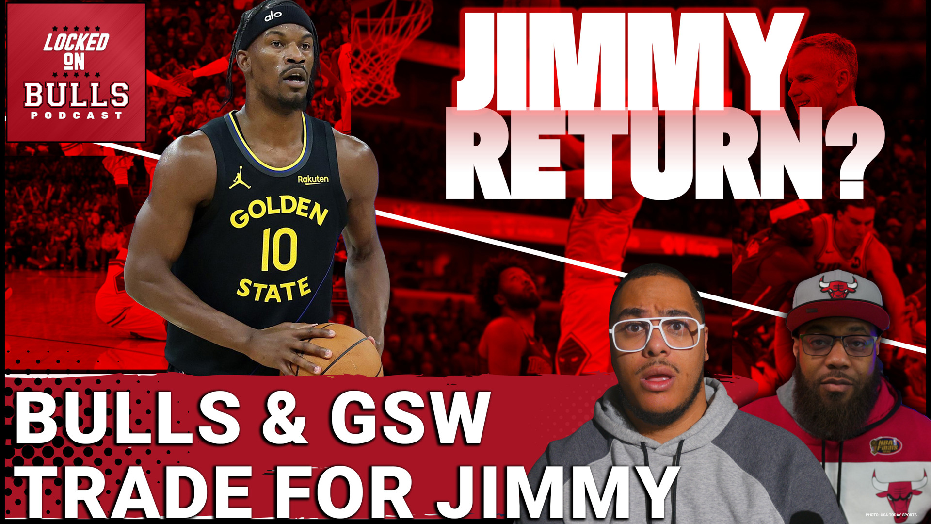 Jimmy Butler BACK to Chicago?! Wild Bulls-Warriors Trade Rumor | kiiitv.com