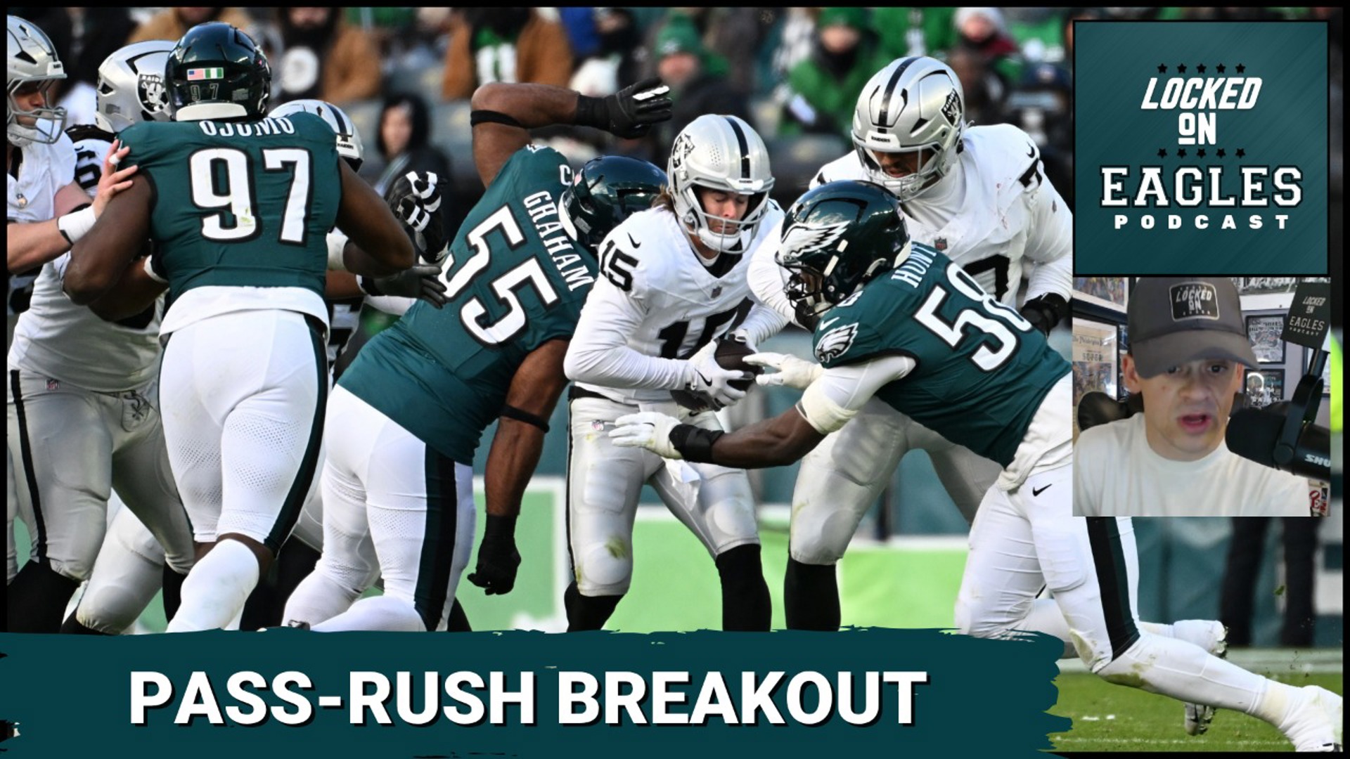 SACKS: Philadelphia Eagles defensive line BREAKING OUT in 2022-like ...
