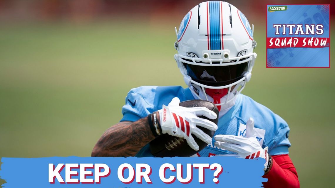 TITANS SQUAD SHOW: KEEP or CUT WR Edition, Xavier Restrepo has SLIM ...