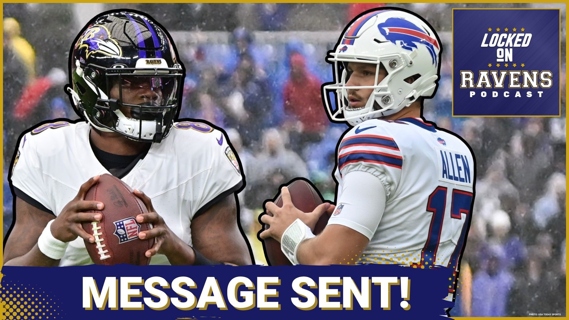 Josh Allen SENDS FIRM Lamar Jackson message, Baltimore Ravens make HUGE ...