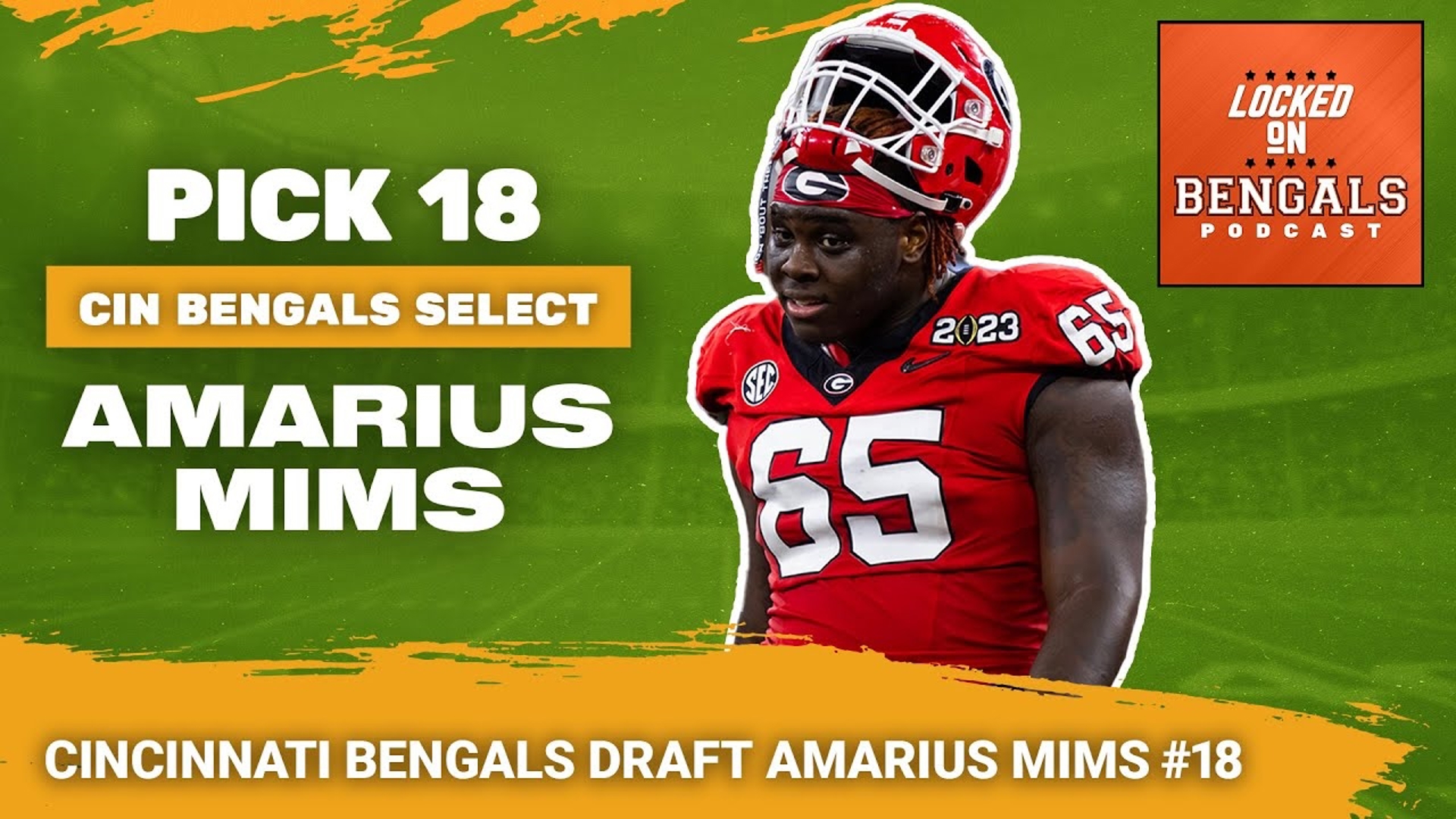 Cincinnati Bengals Pick Amarius Mims | 2024 NFL Draft Coverage | kiiitv.com