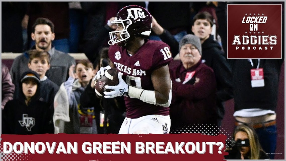 Donovan Green is set to have a breakout season for Texas A&M | Texas A ...