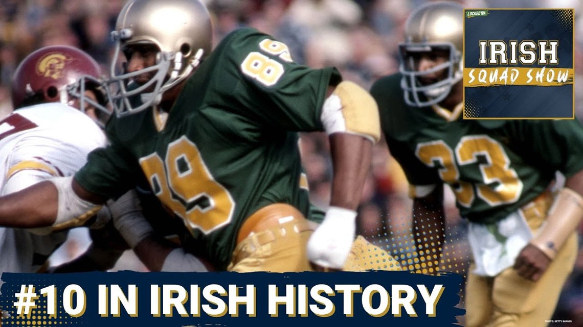 IRISH SQUAD SHOW: 10th BEST player in Notre Dame history & Stanford ...